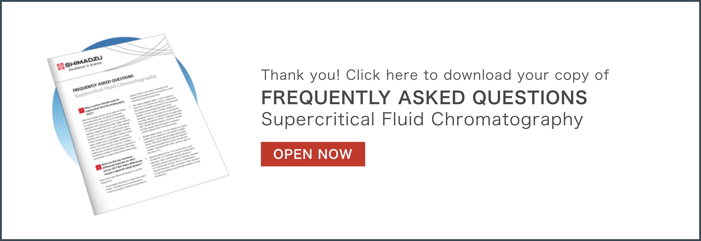 Supercritical Fluid Chromatography (SFC) Systems : Shimadzu
