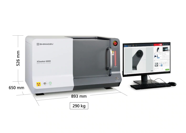 Benchtop X-Ray CT System XSeeker 8000 : Shimadzu Scientific Instruments